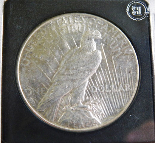 1926 Peace Silver Dollar*Authenticated Brilliant Uncirculated Silver ...