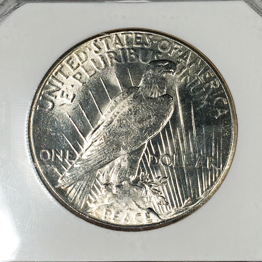 1926 Peace Silver Dollar*Graded MS66 by PCI | Property Room