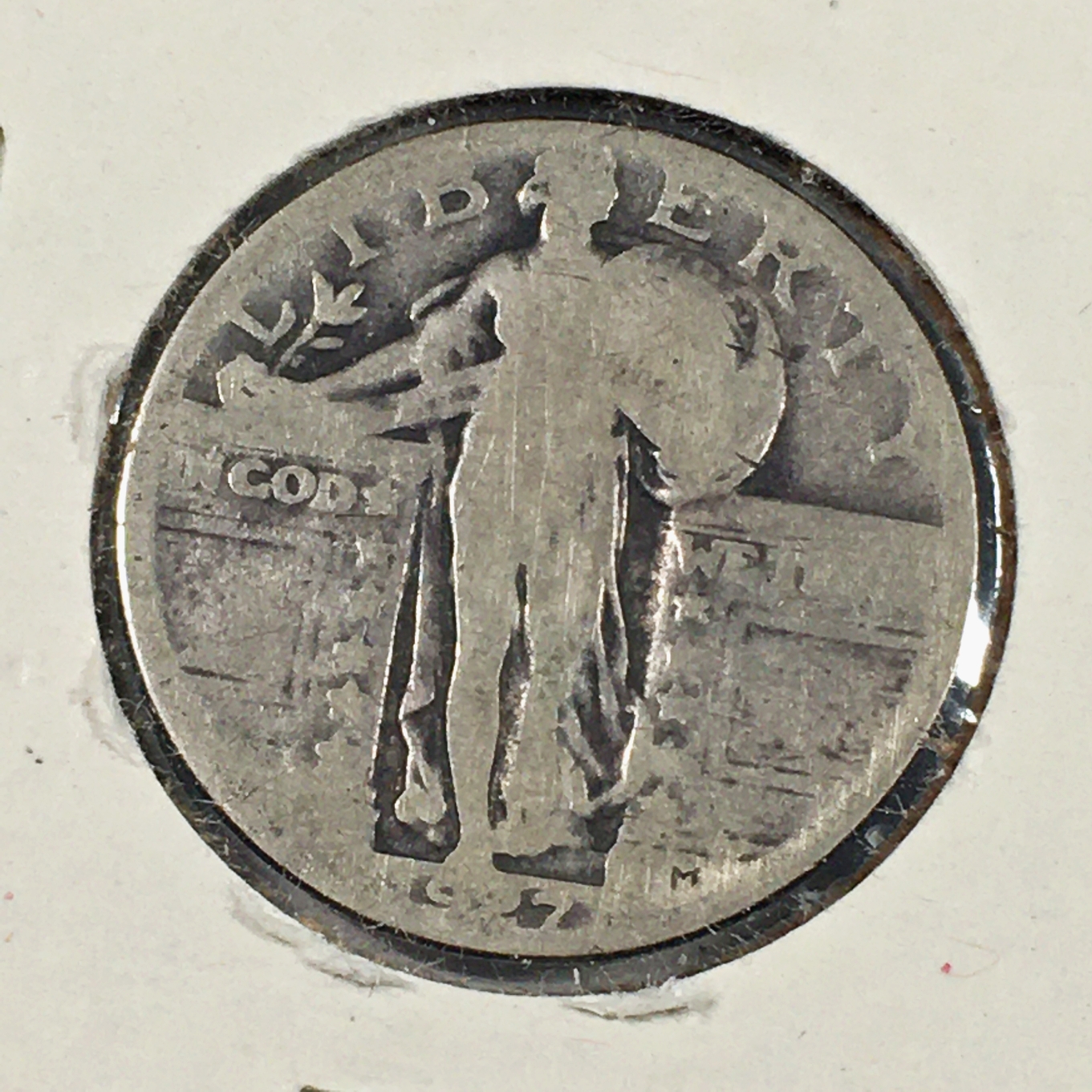 1927 Silver Standing Liberty Quarter | Property Room