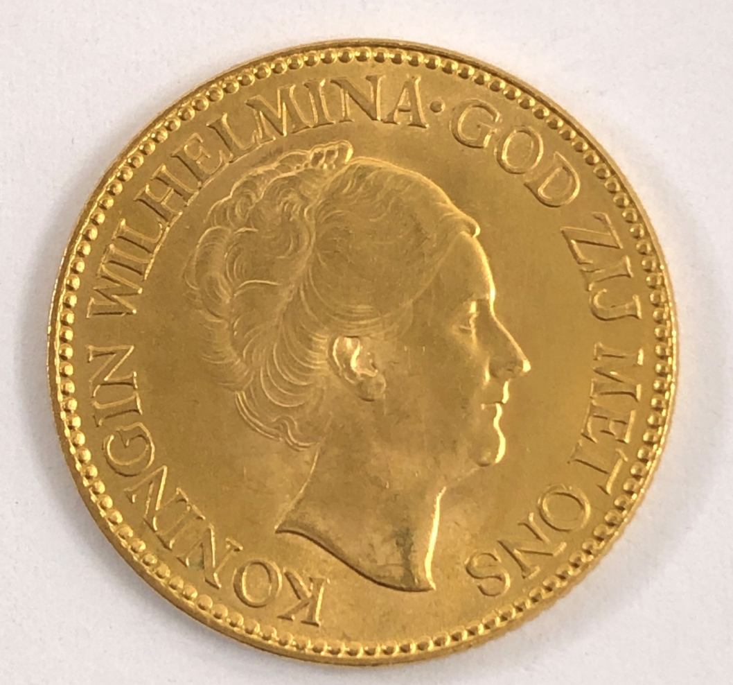 1932 Netherlands Gold 10 Gulden*AGW 0.196 oz*High Grade | Property Room