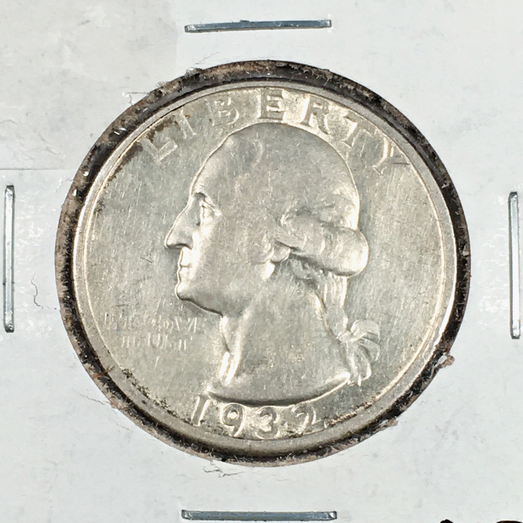 1932-D KEY DATE Silver Washington Quarter | Property Room