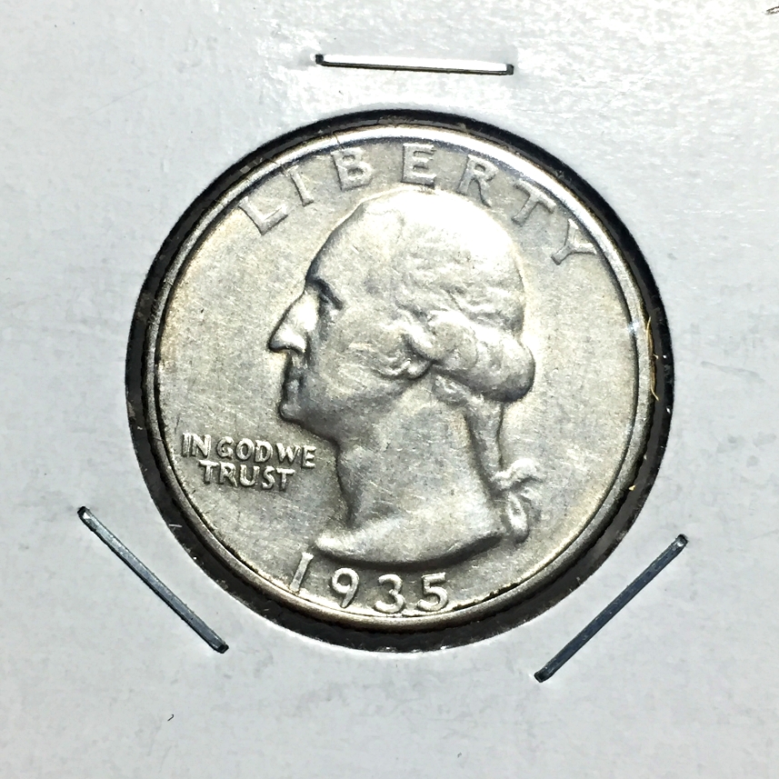 1935 Silver Washington Quarter*Better Grade | Property Room