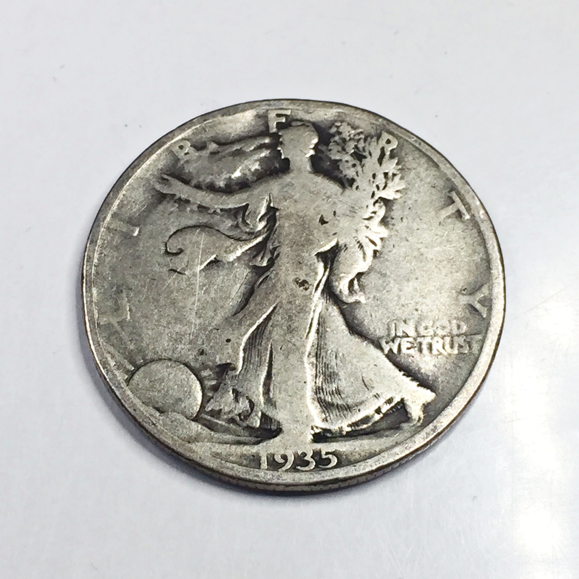 1935 Walking Liberty Silver Half Dollar | Property Room