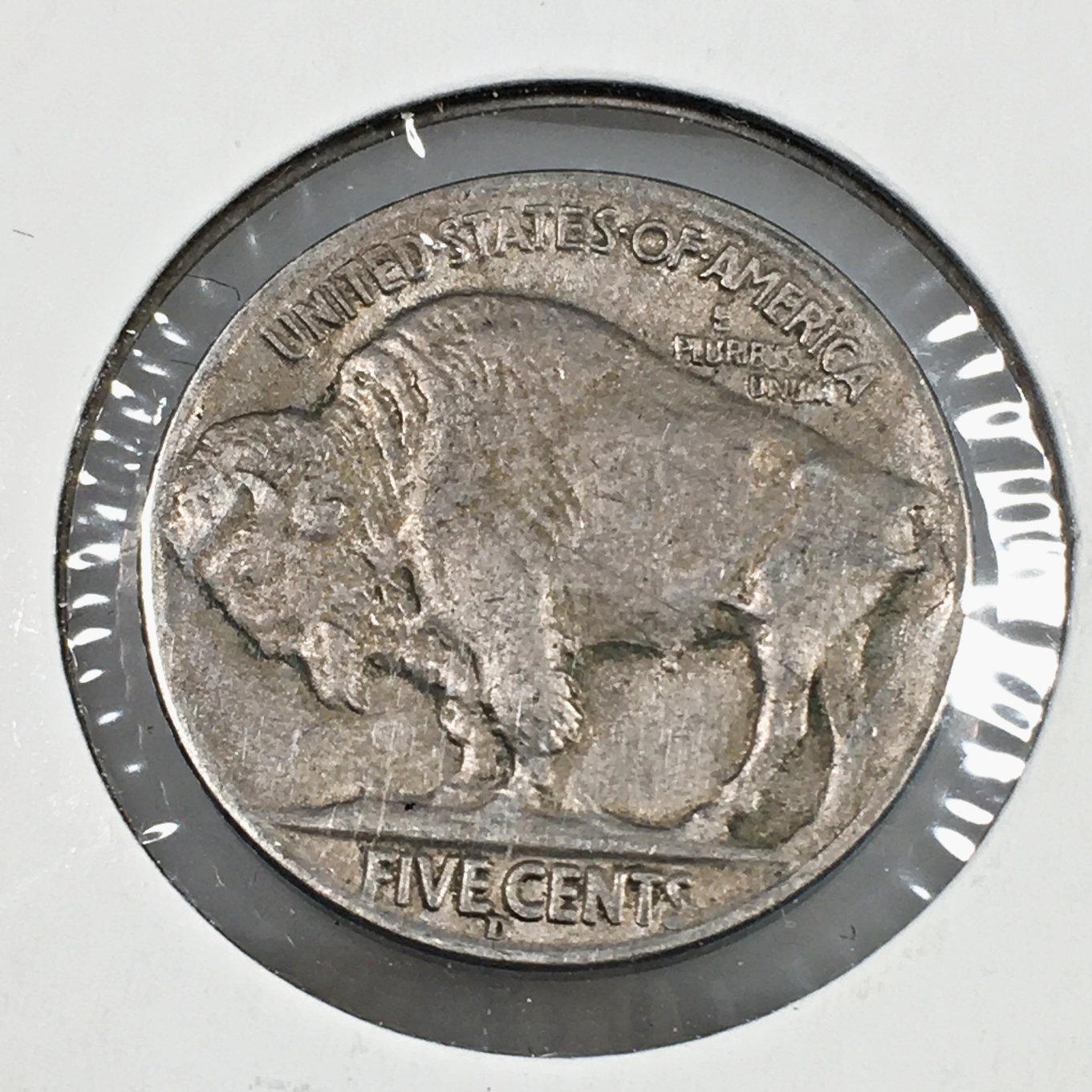 1936-D Buffalo Nickel*Higher Grade*Full Horn Visible | Property Room