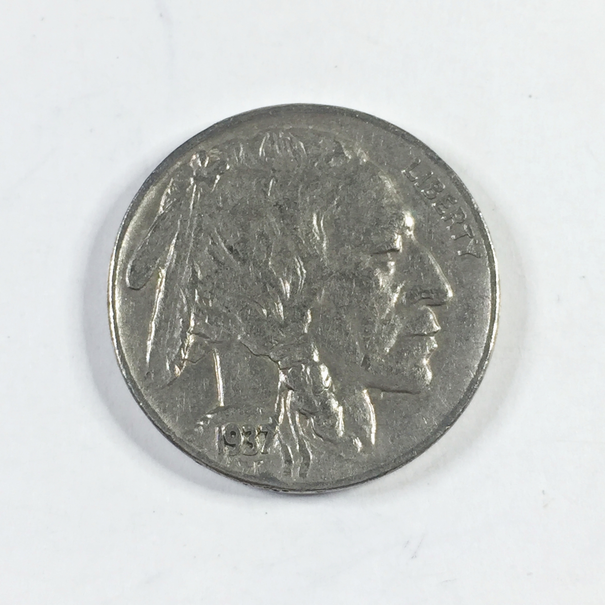 1937 Buffalo Nickel*Full Horn Visible | Property Room