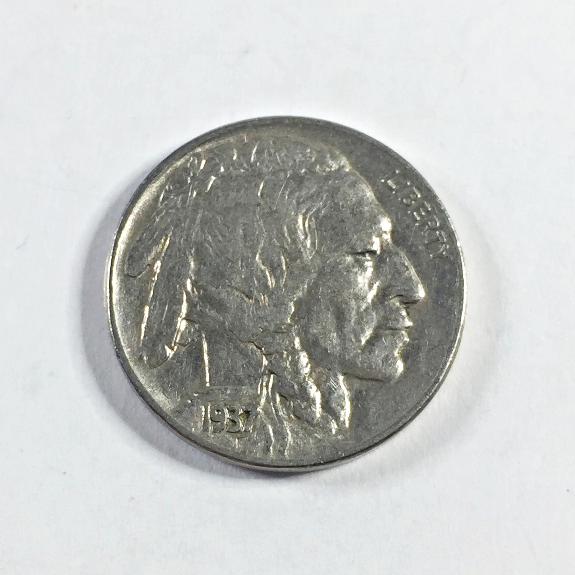 1937 Buffalo Nickel*Full Horn Visible | Property Room