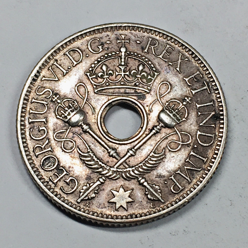 1938 New Guinea One Shilling Silver Coin | Property Room