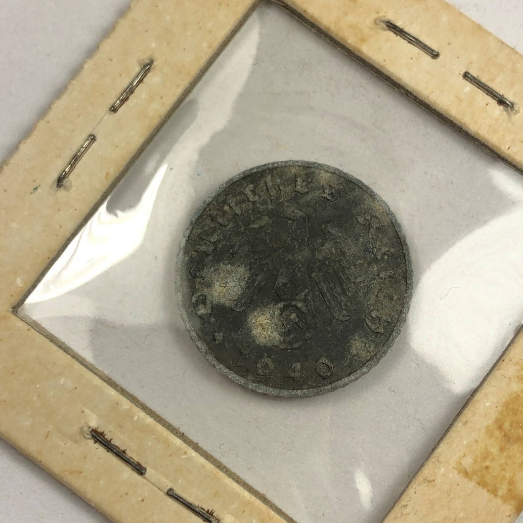 1940 Germany 5 Pfennig Coin ReichsPfennig | Property Room