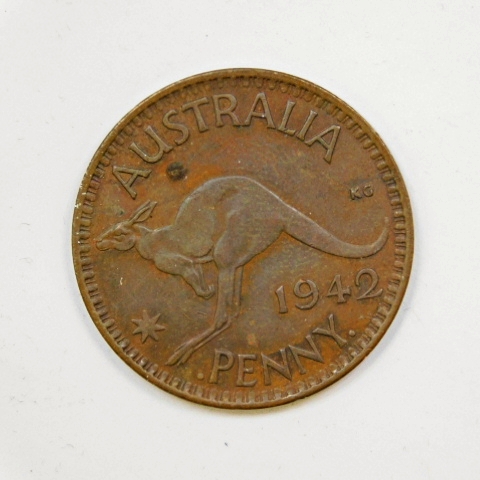 1942 Australia Large Penny | Property Room