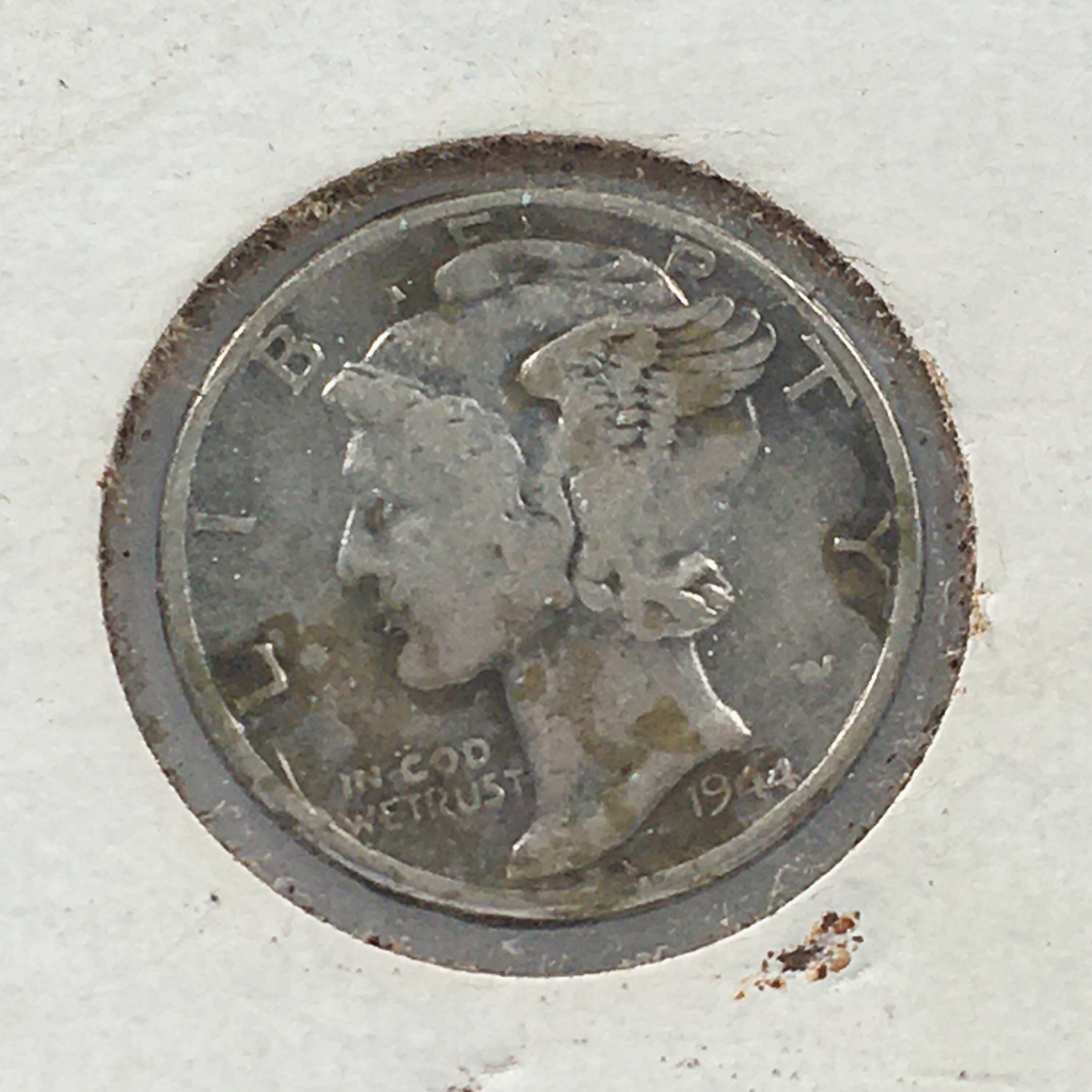 1944 Silver Mercury Head Dime | Property Room