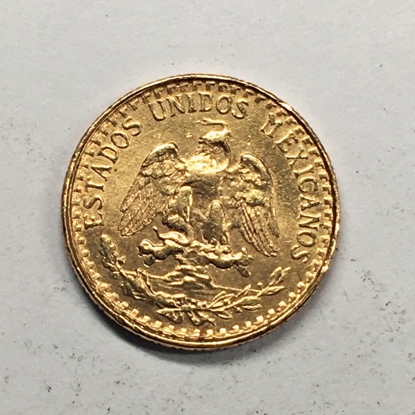 1945 Mexico Gold 2 Pesos | Property Room