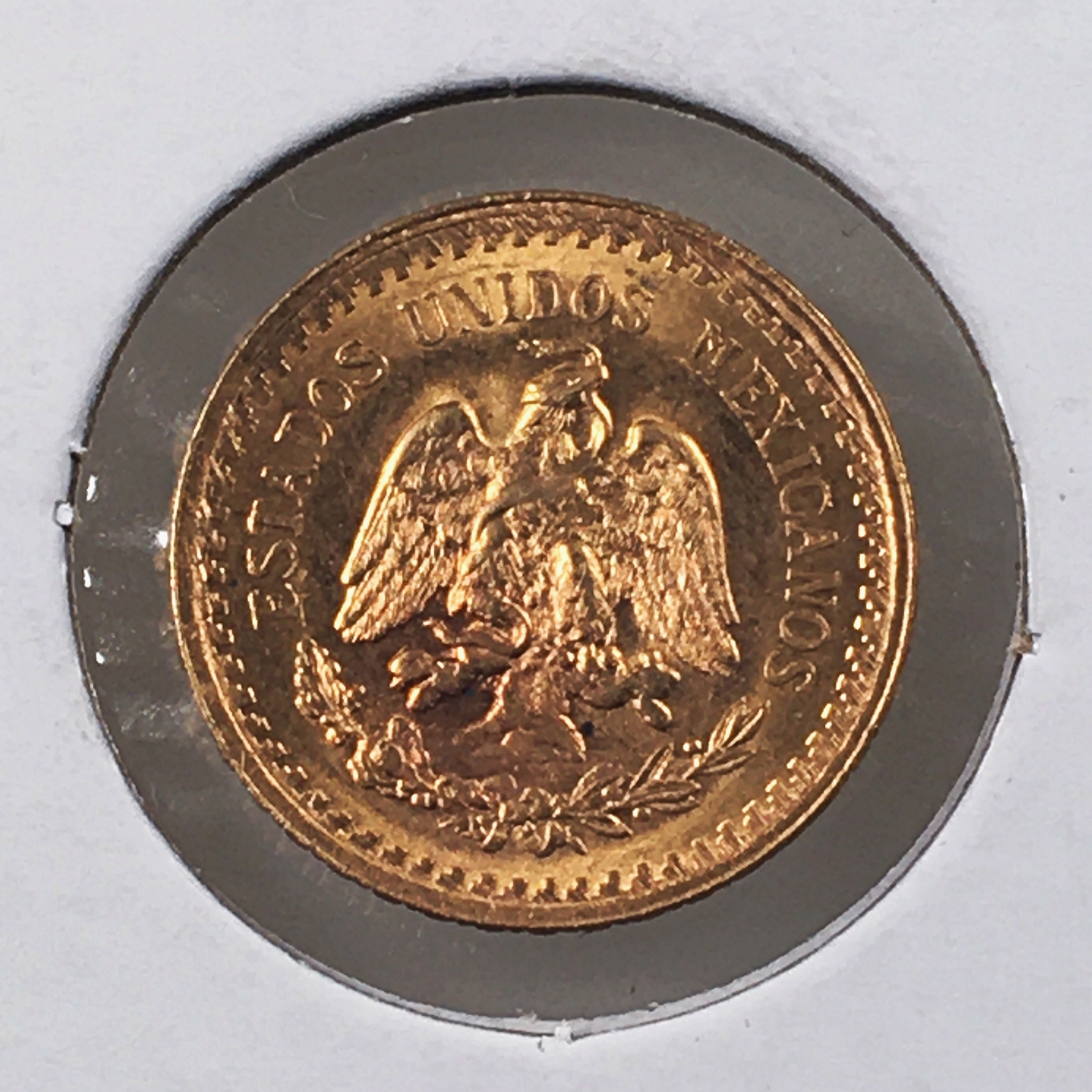 1945 Mexico Gold 2-1/2 Peso Coin*High Grade with Luster | Property Room