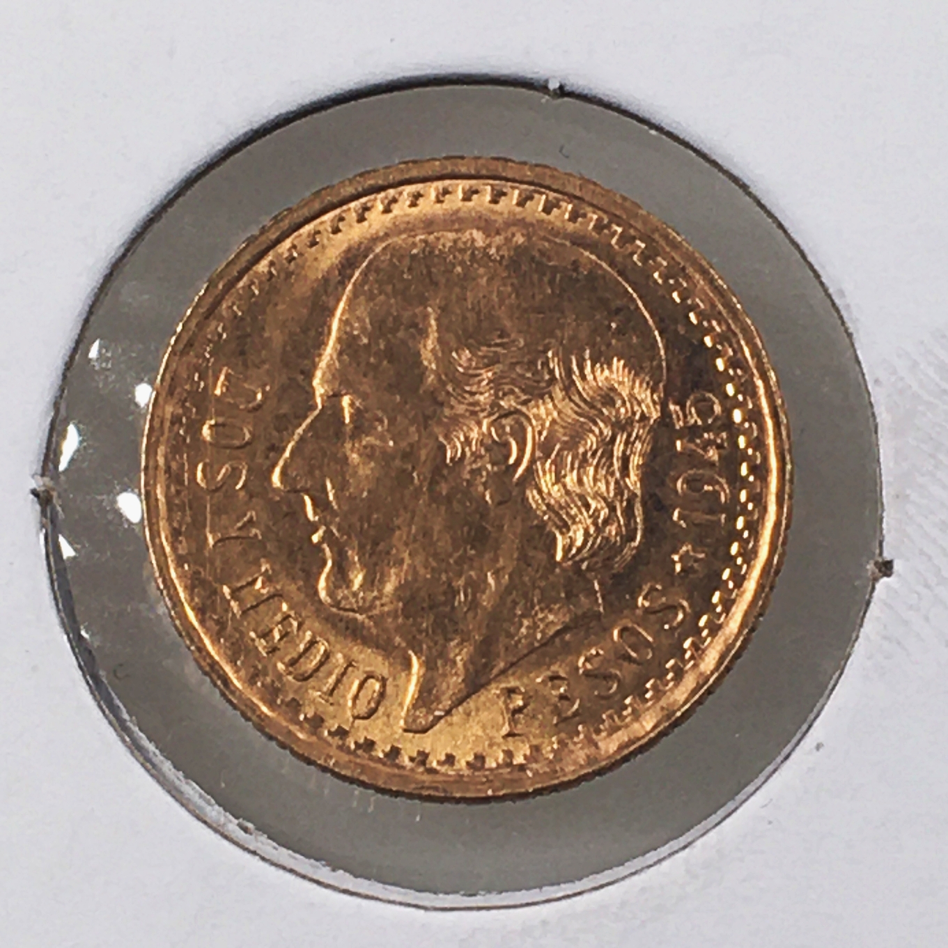 1945 Mexico Gold 2-1/2 Peso Coin*High Grade with Luster | Property Room
