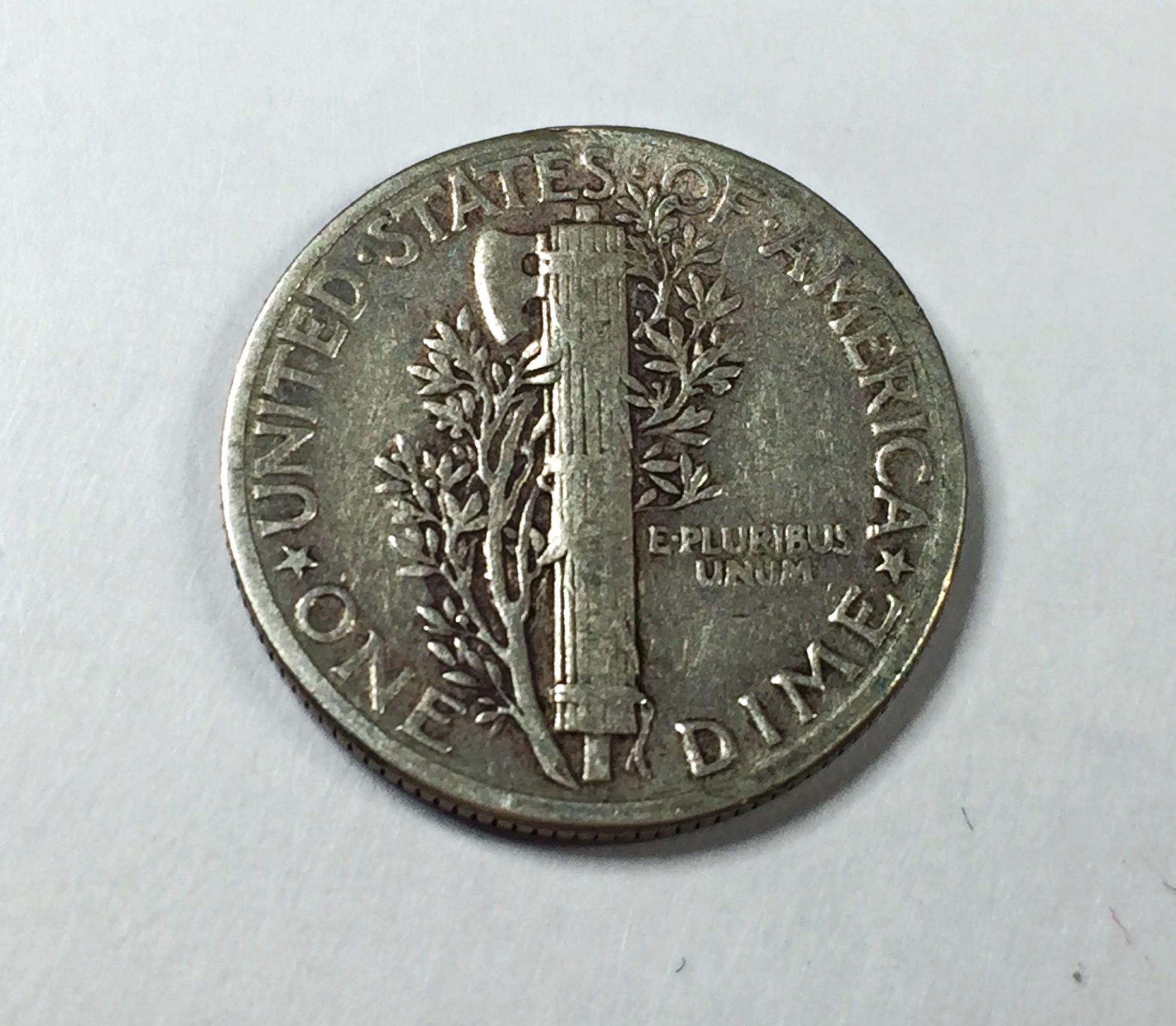 1945 Silver Mercury Head Dime | Property Room