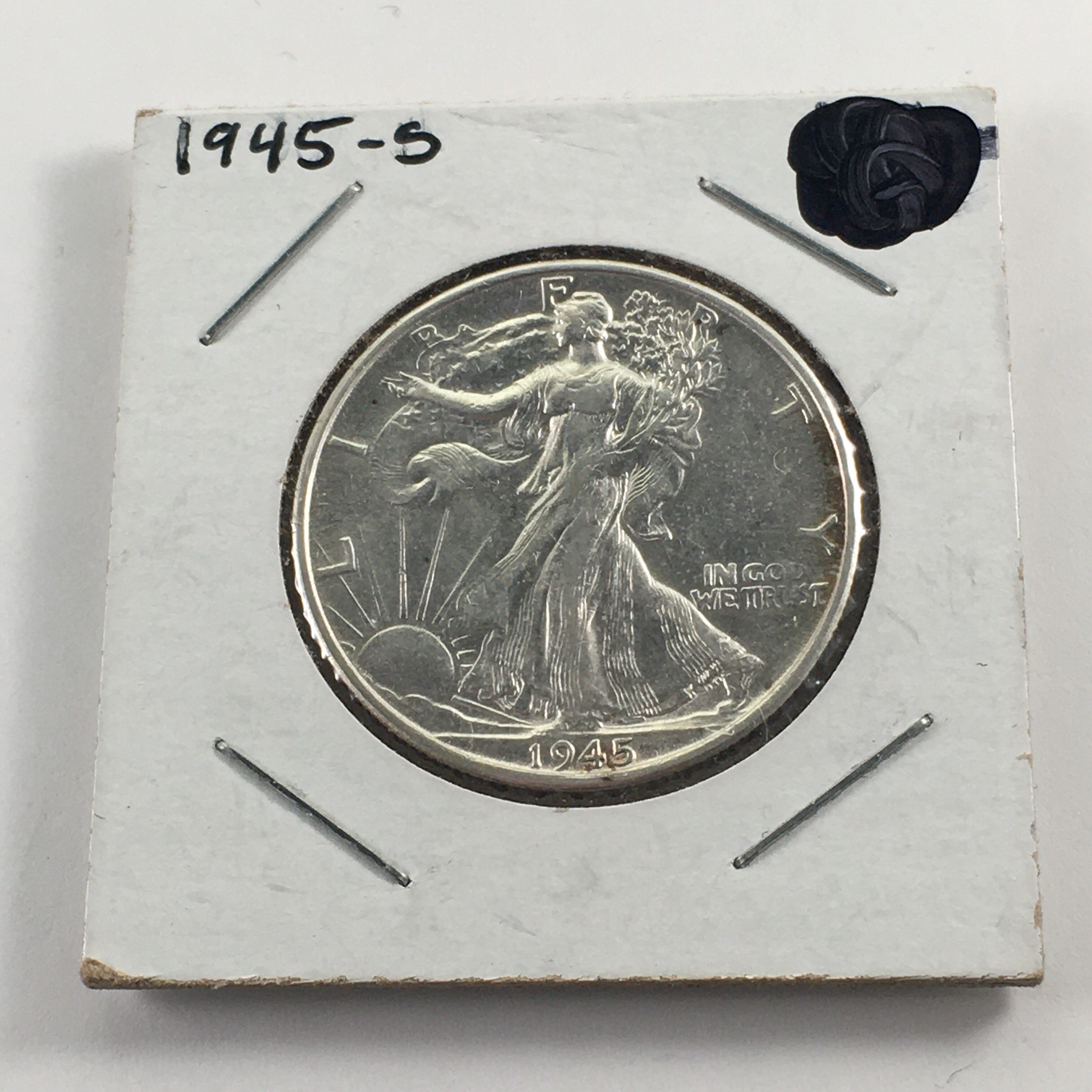 1945-S Silver Walking Liberty Half Dollar*Better Grade | Property Room