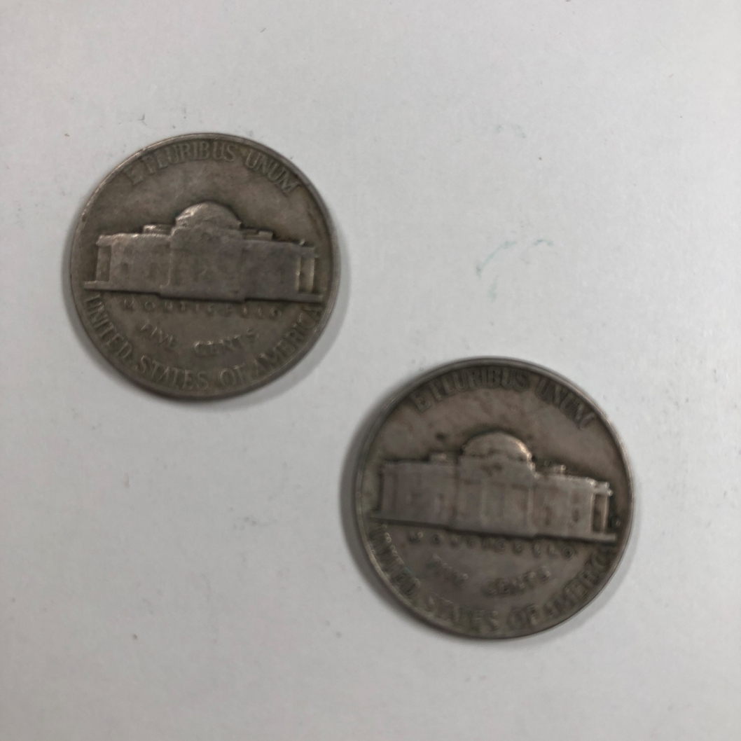 1946 P&D Jefferson Nickels *First Year of Type 2 | Property Room