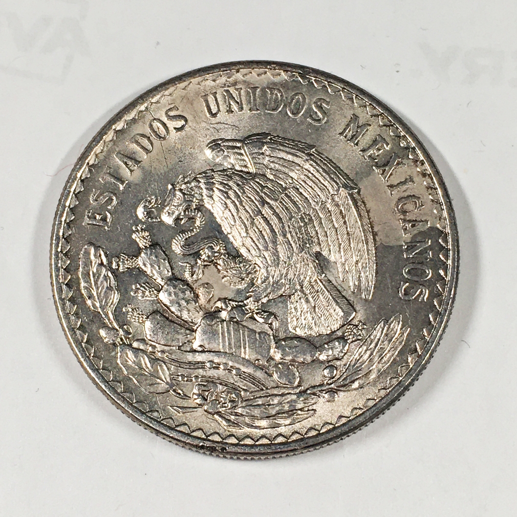 1947Mo Mexico Silver Peso*High Grade | Property Room