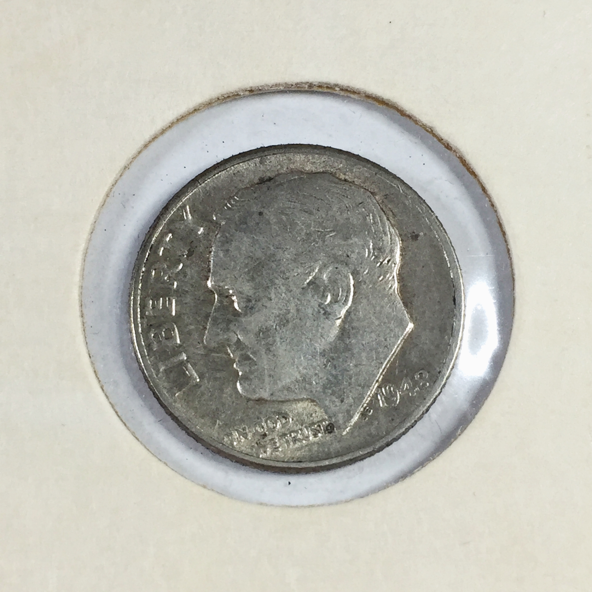1948 Silver Roosevelt Dime | Property Room