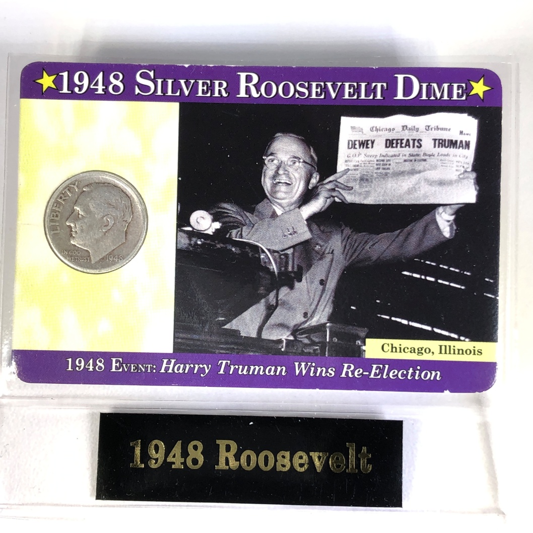 1948-D Silver Roosevelt Dime | Property Room