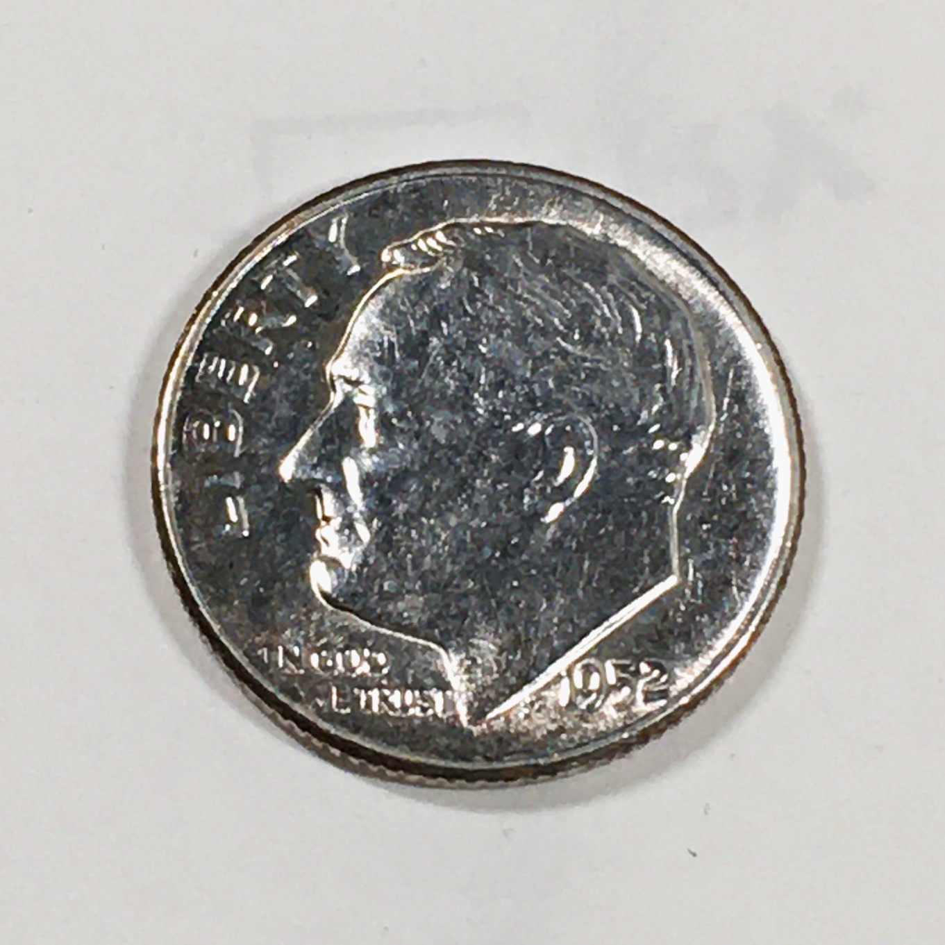 1952 Silver Roosevelt Dime | Property Room