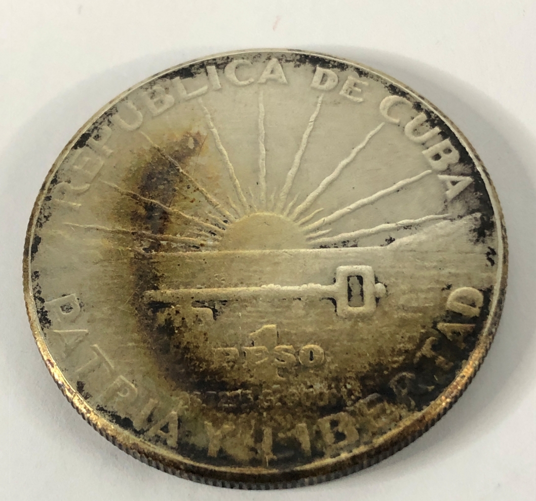 1953 Cuba Silver 1 Peso Libertad*Nice Detail! | Property Room