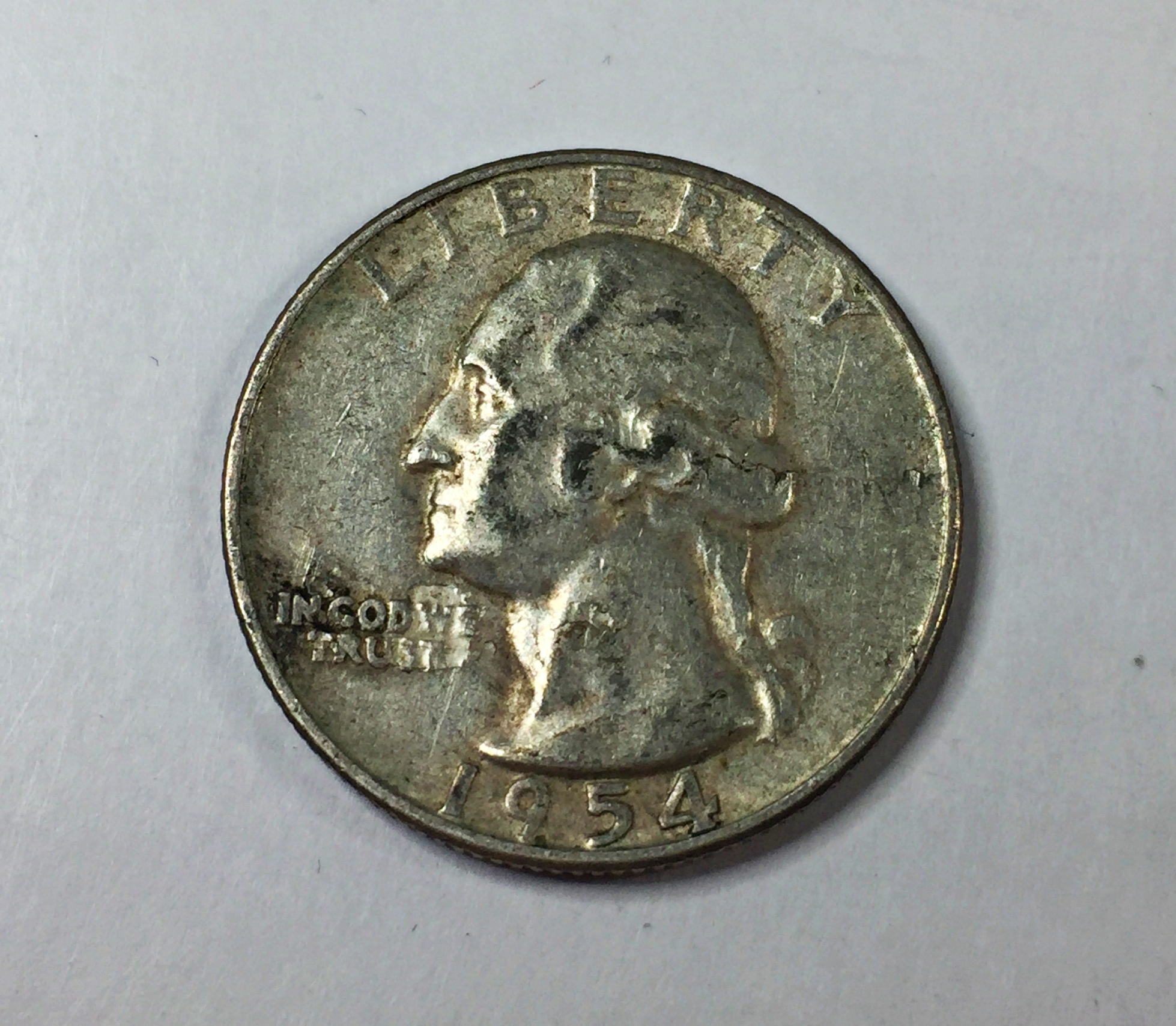 1954-D Silver Washington Quarter | Property Room