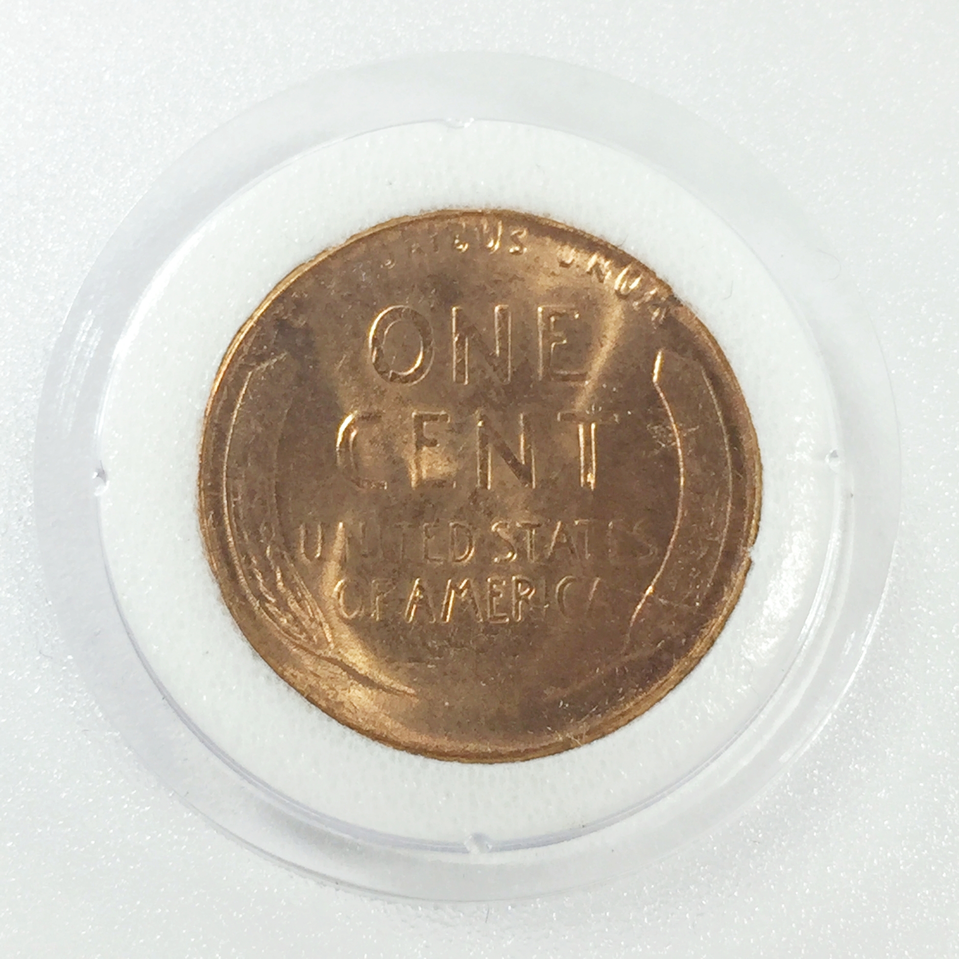 1955 Lincoln Head Wheat Cent*Graded MS68 RED by PCC | Property Room