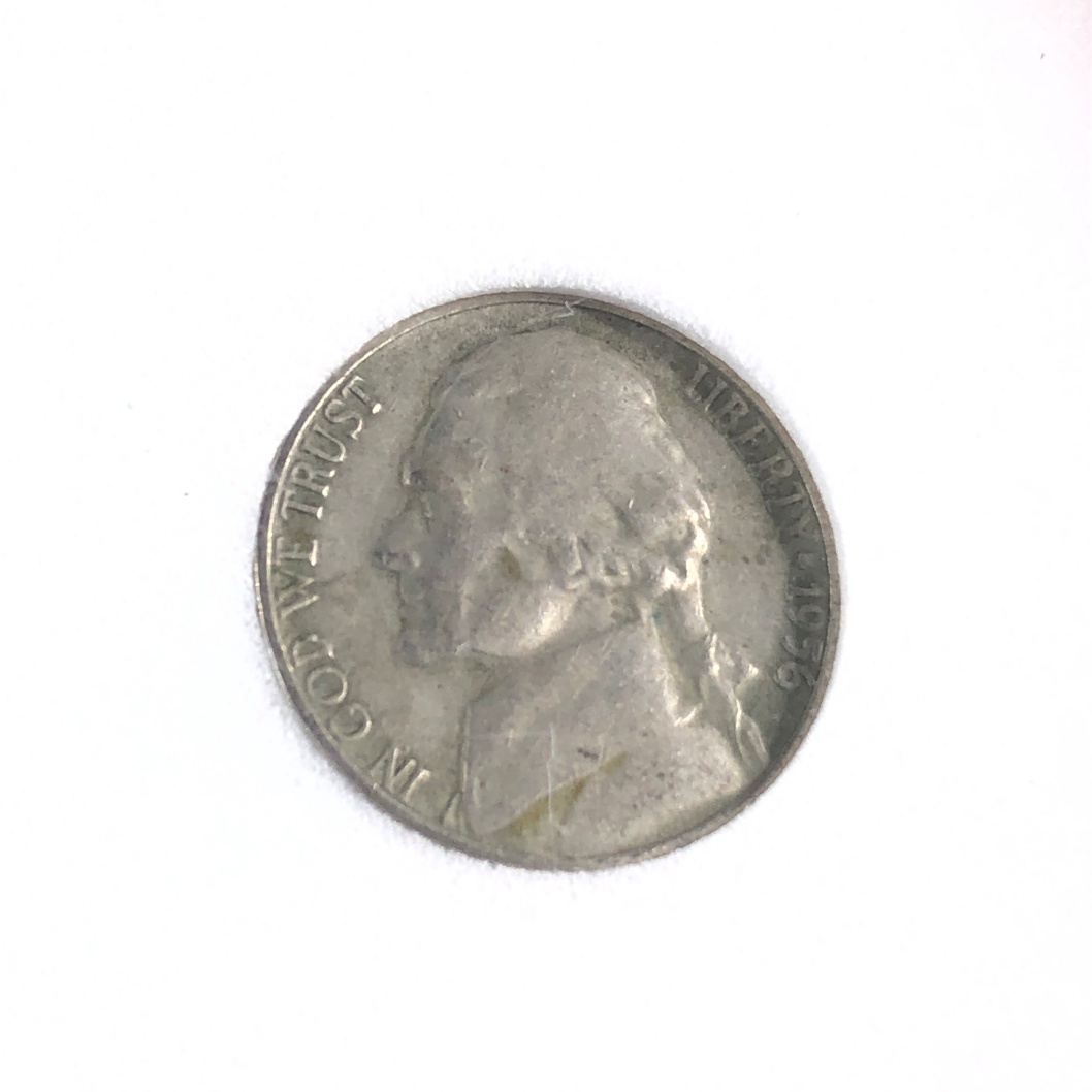 1956 Jefferson Nickel*In Custom Holder | Property Room