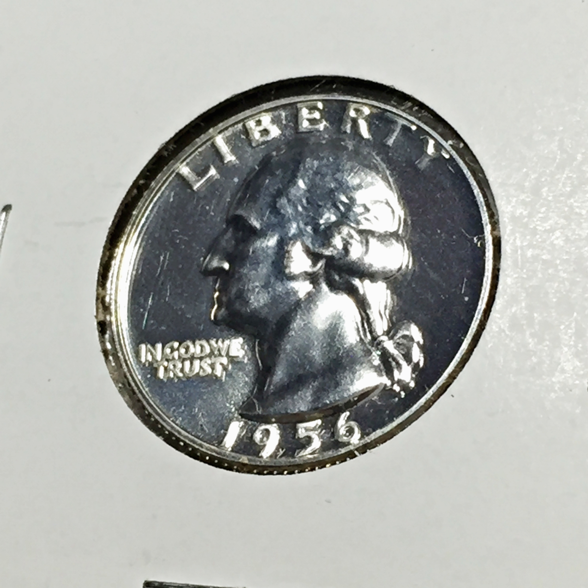 1956 Proof Silver Washington Quarter*DCAM | Property Room