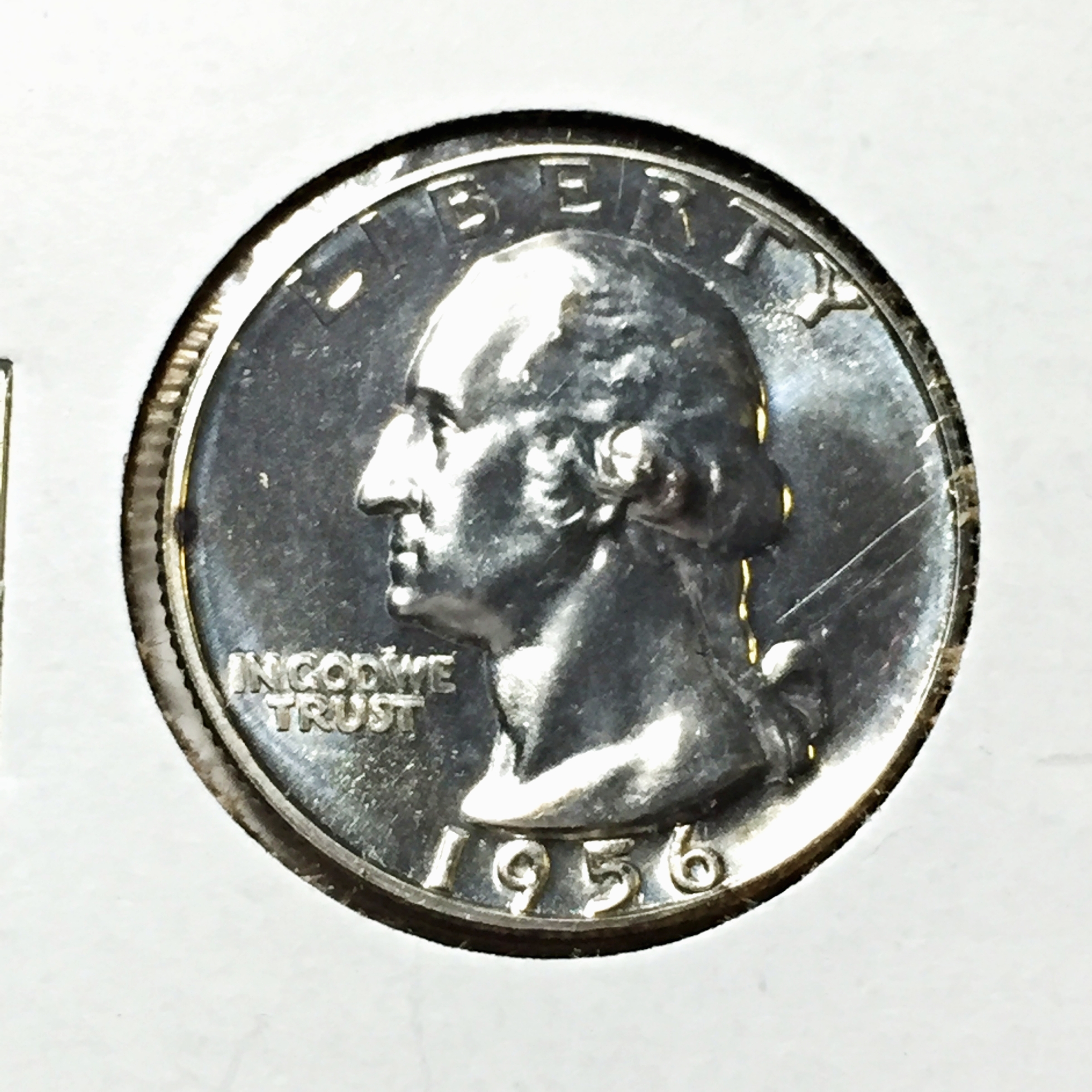 1956 Proof Silver Washington Quarter*DCAM | Property Room