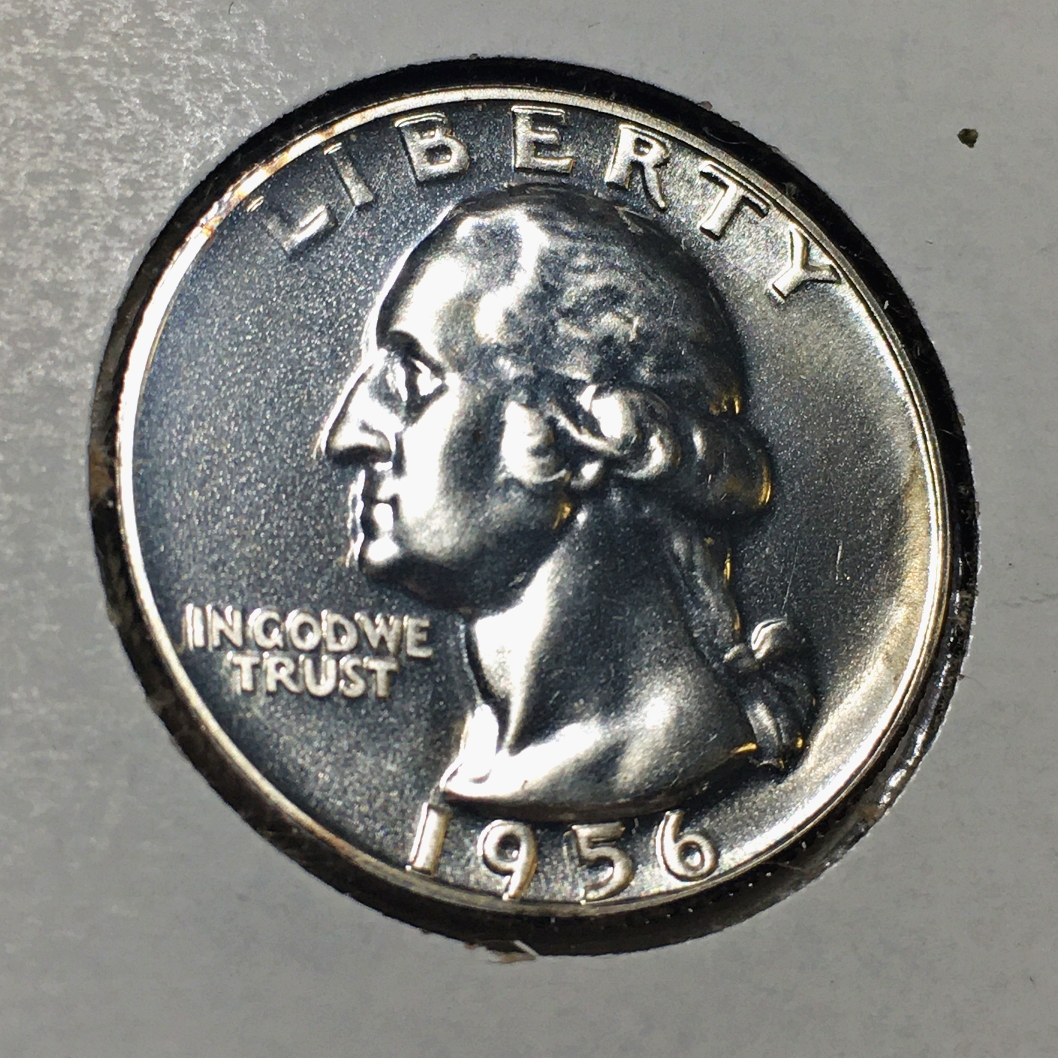 1956 Proof Silver Washington Quarter*Nice! | Property Room