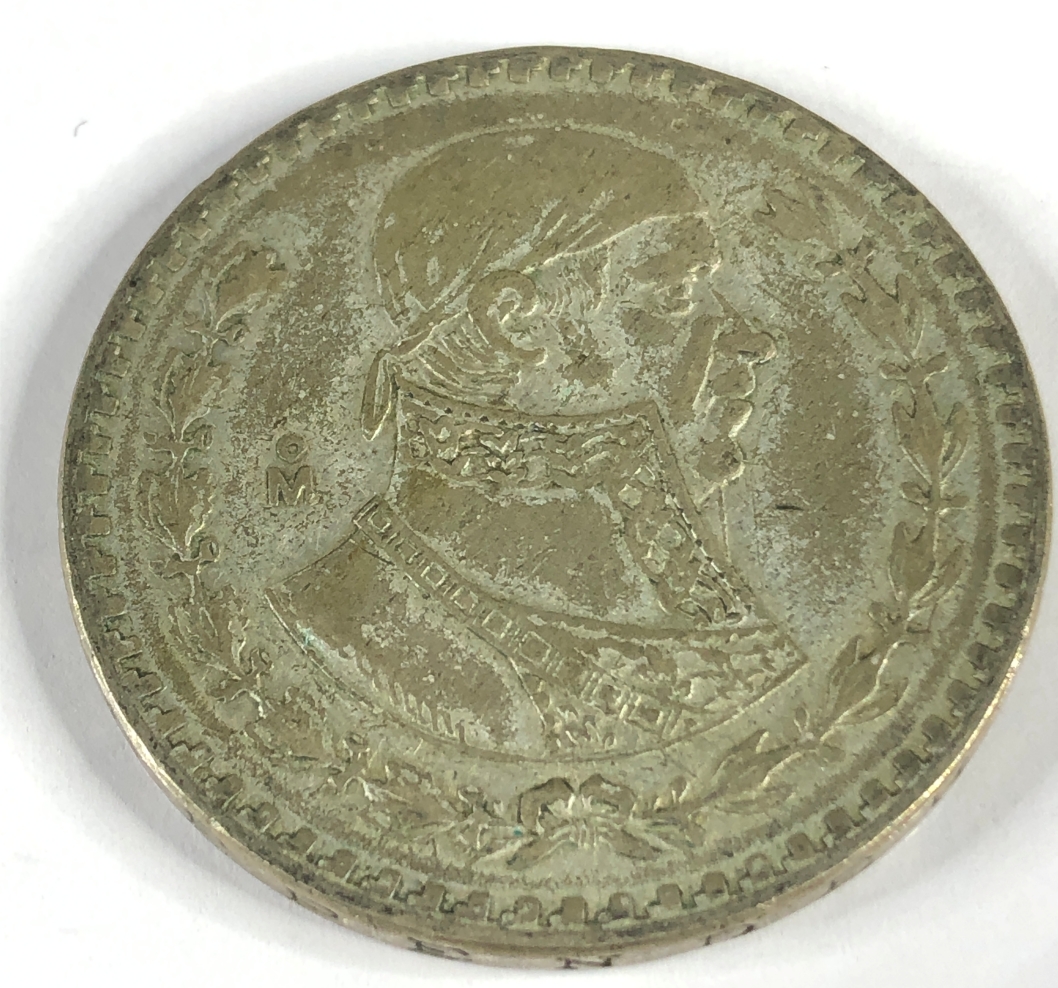 1959Mo Mexico Silver Peso | Property Room