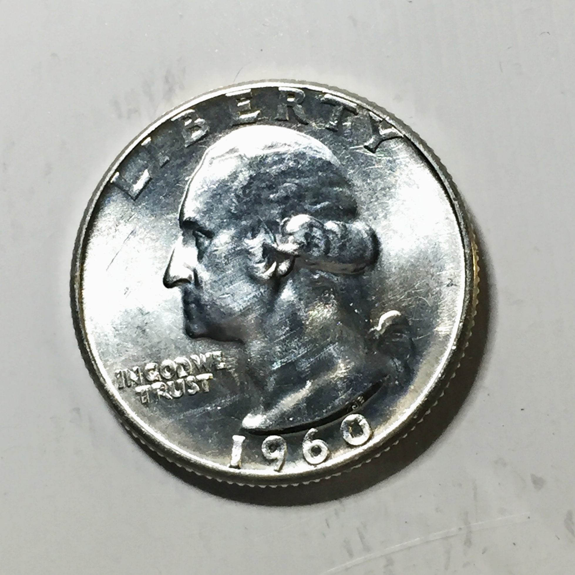 1960 Silver Washington Quarter | Property Room