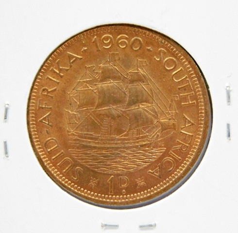 1960 South Africa Penny High Grade | Property Room