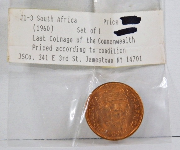 1960 South Africa*Last Coinage of the Commonwealth*Uncirculated ...