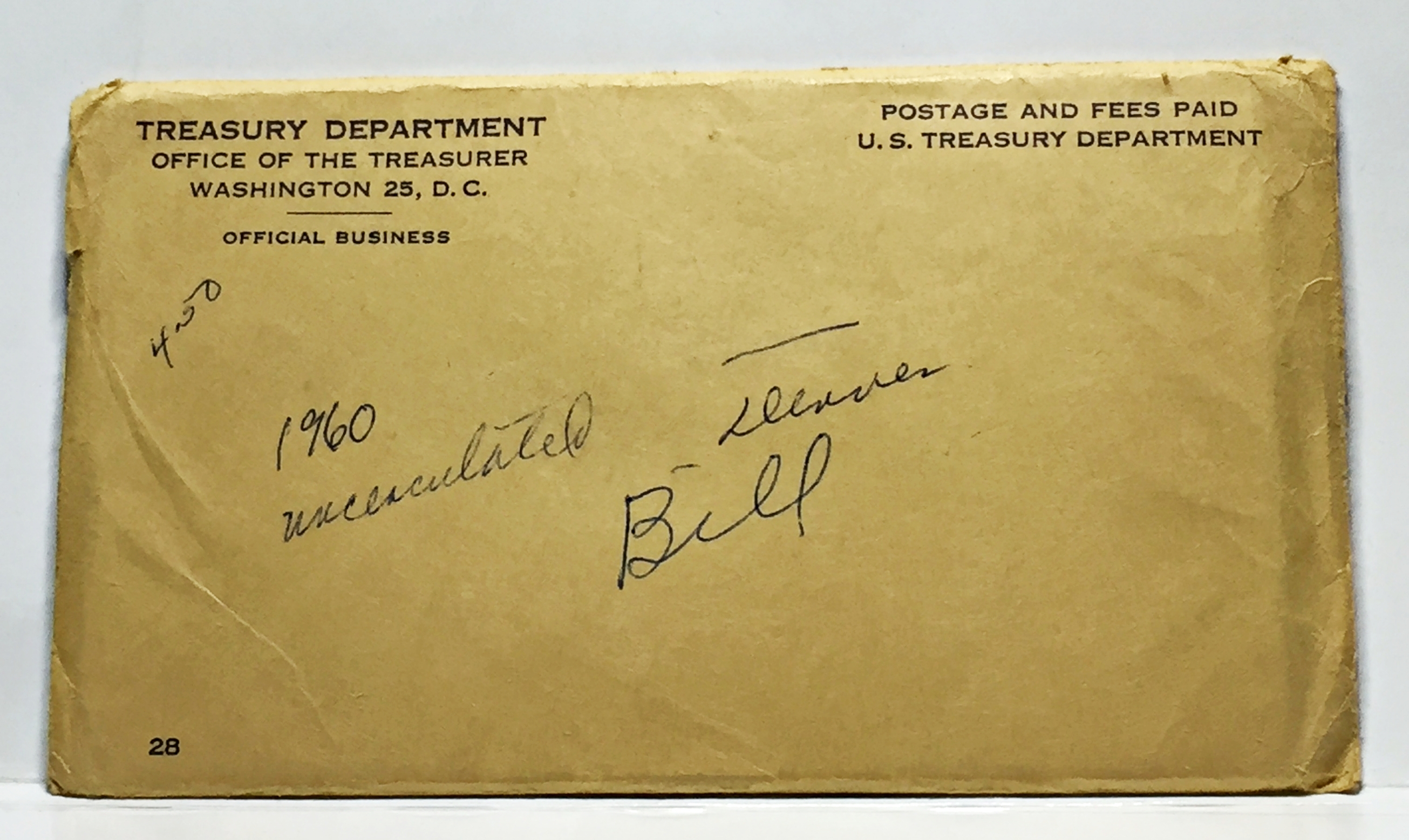 1960 United States Mint Uncirculated Silver Coin Set*In Original US ...