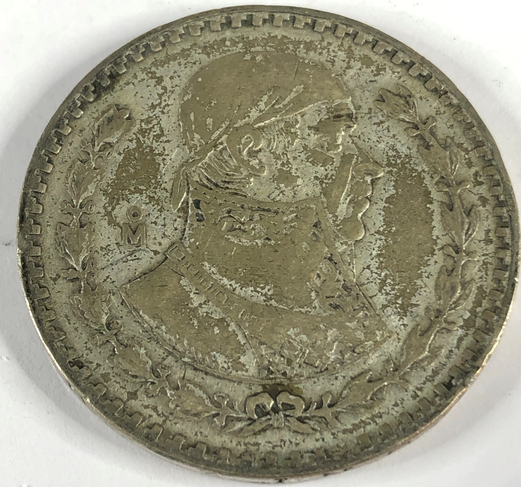 1960Mo Mexico Silver Peso | Property Room