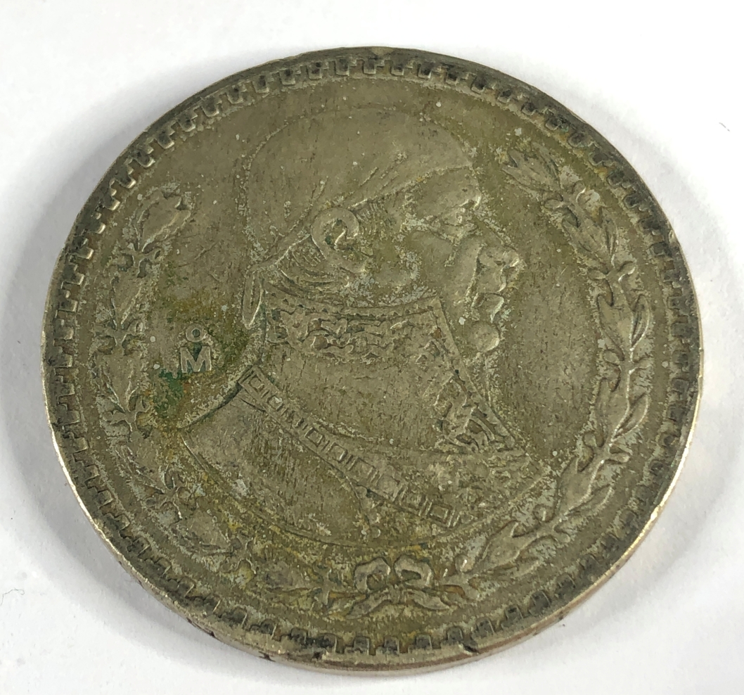 1960Mo Mexico Silver Peso | Property Room