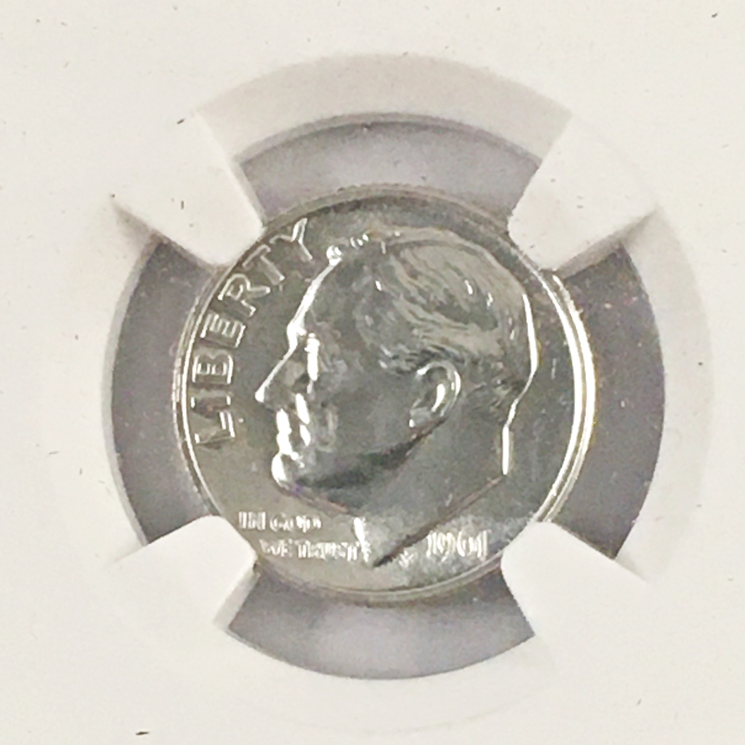1961 Silver Proof Roosevelt Dime*Graded PF67 by NGC | Property Room