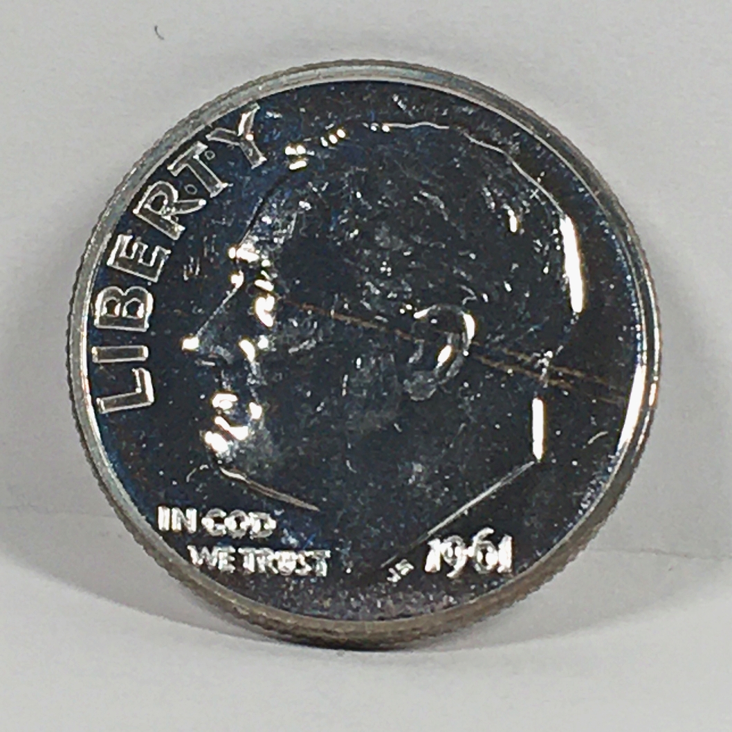 1961 Silver Roosevelt Dime | Property Room