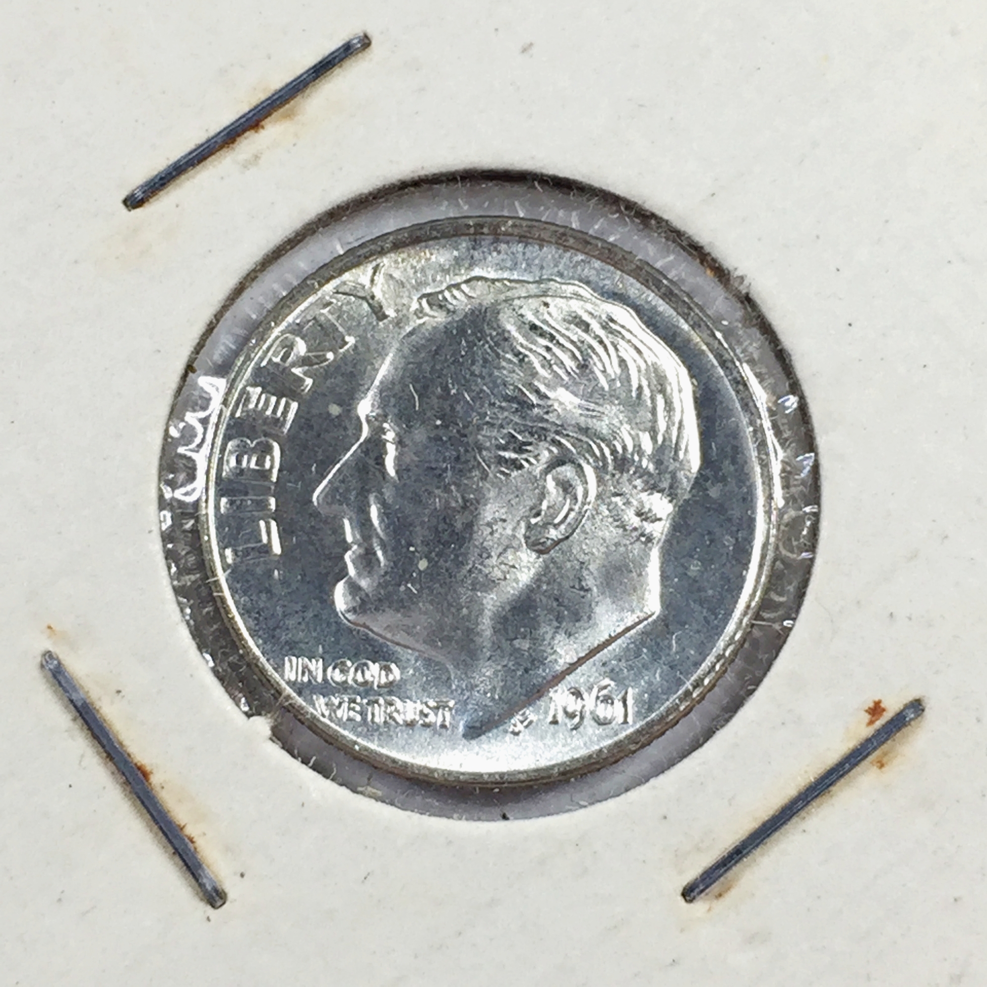 1961 Silver Roosevelt Dime*Uncirculated | Property Room