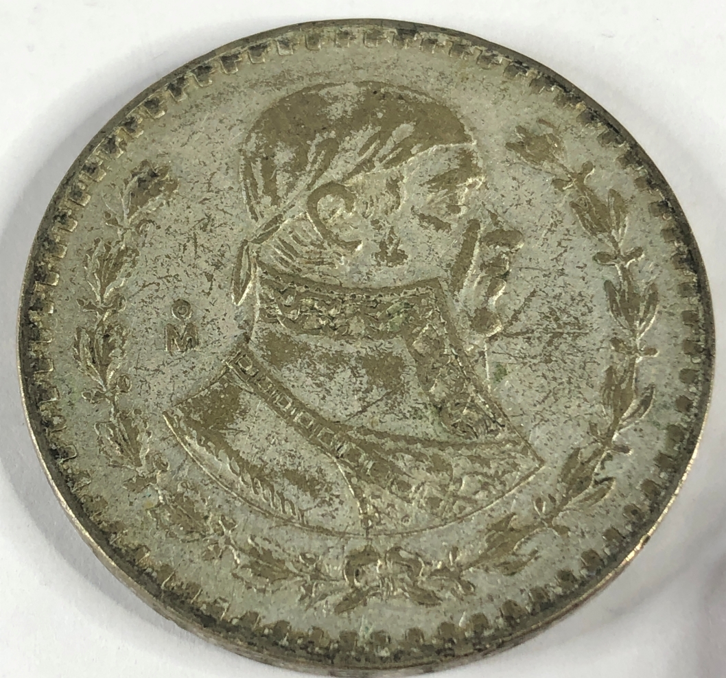 1961Mo Mexico Silver Peso | Property Room