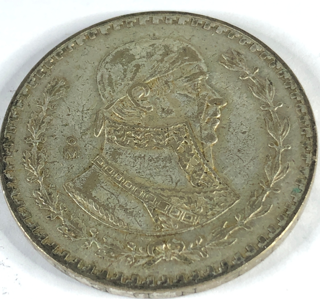 1961Mo Mexico Silver Peso | Property Room
