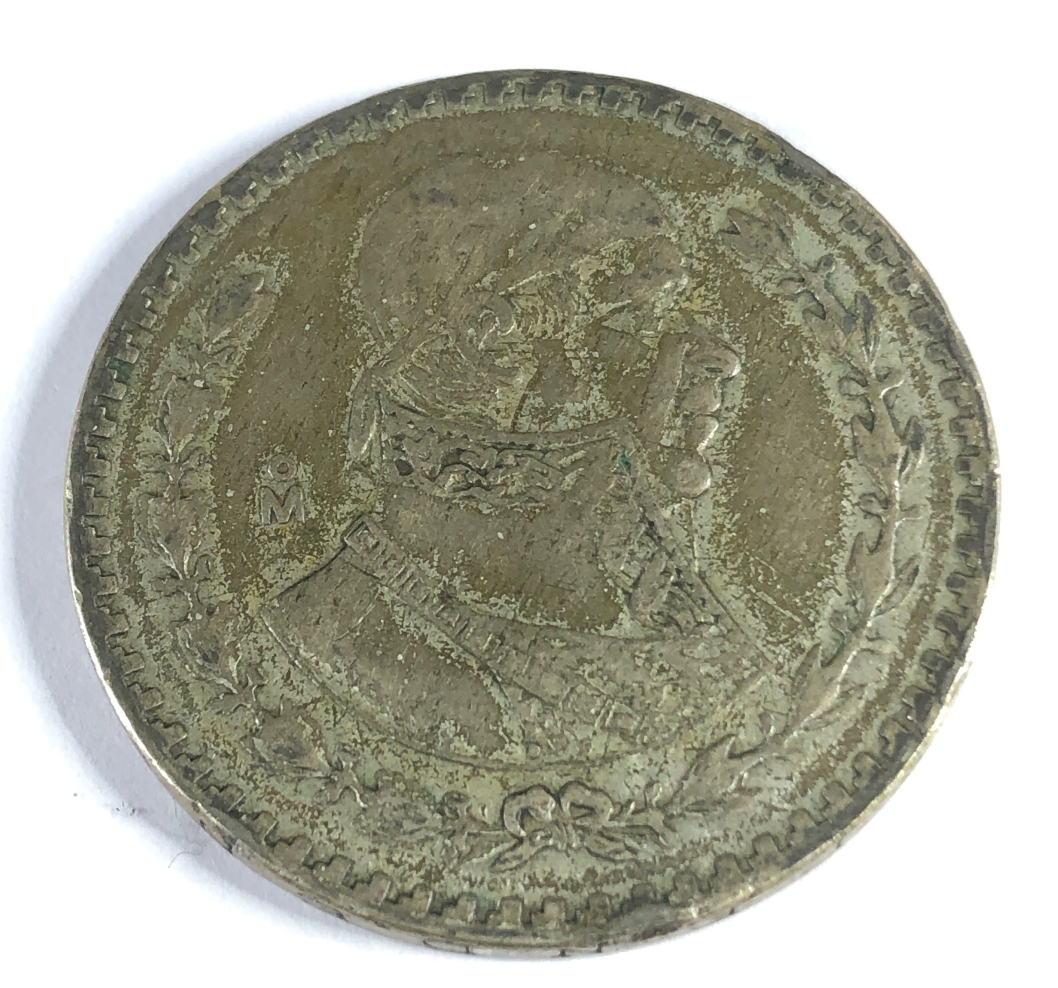 1961Mo Mexico Silver Peso | Property Room
