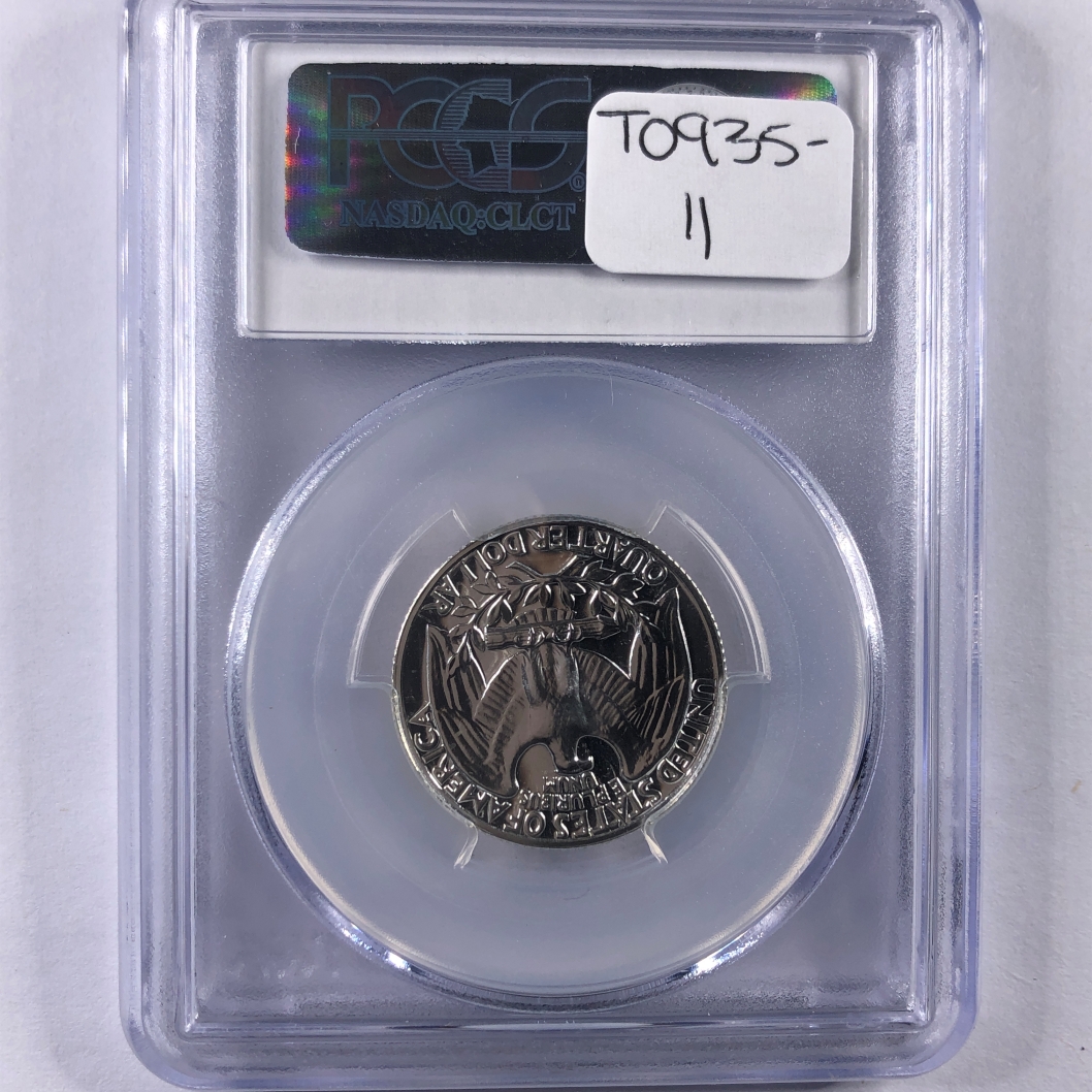 1963 Proof Silver Washington Quarter*Graded PR67 by PCGS | Property Room