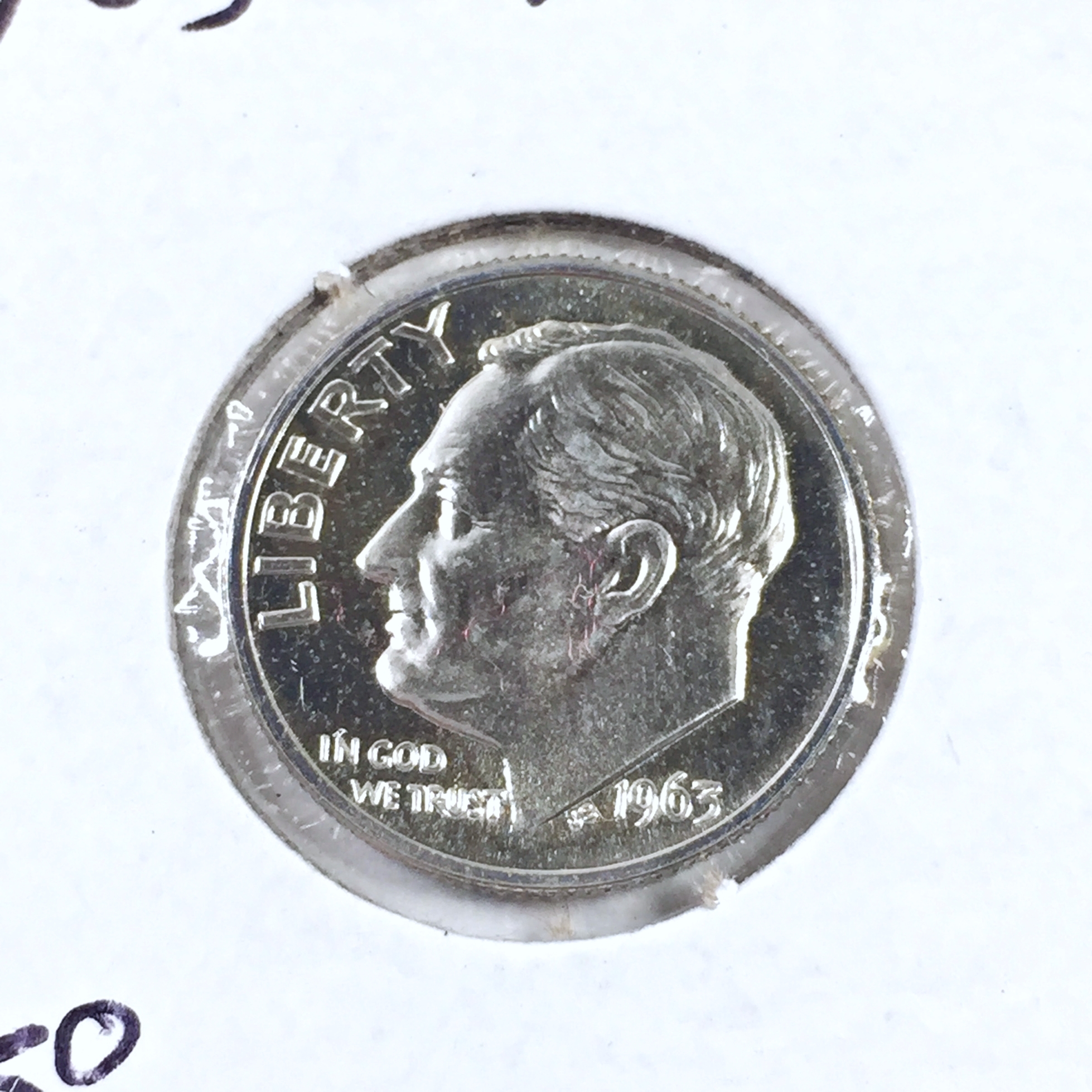 1963 Silver Proof Roosevelt Dime*DCAM | Property Room