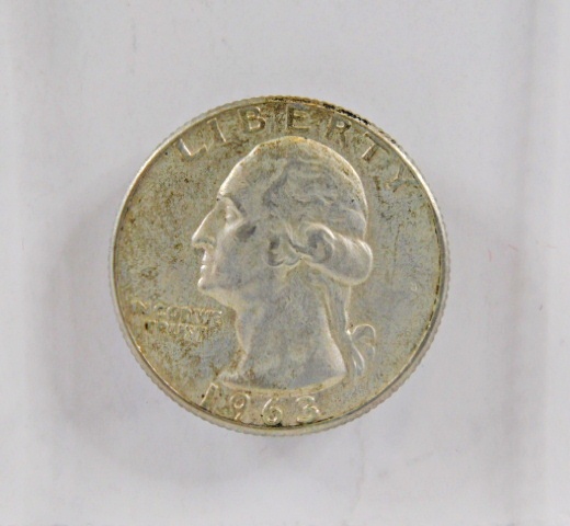 1963 Silver Washington Quarter*High Grade | Property Room
