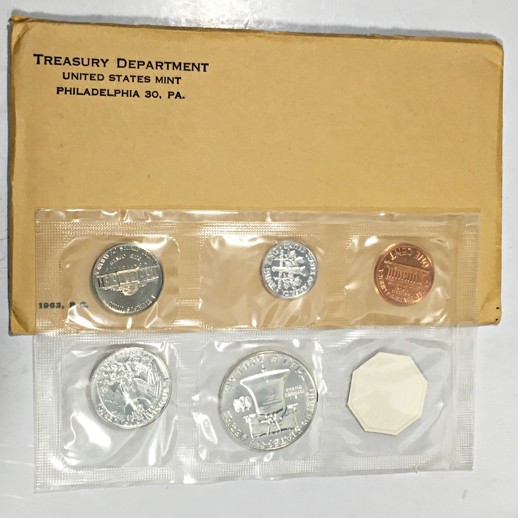1963 United States Mint Silver Proof Set*In Original US Mint Packaging ...