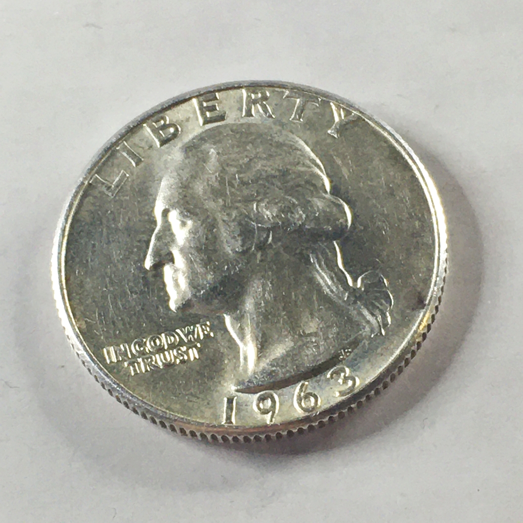 1963-D Silver Washington Quarter*High Grade | Property Room