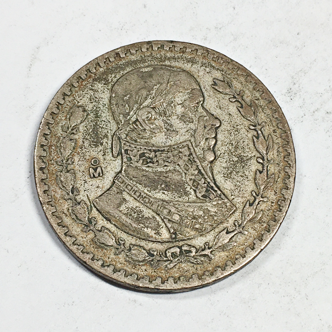 1963Mo Mexico Silver One Peso Coin | Property Room